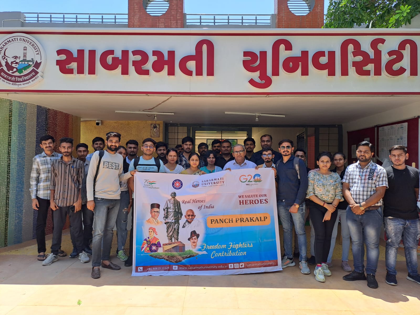 Freedom Fighter Contribution - Sabarmati University