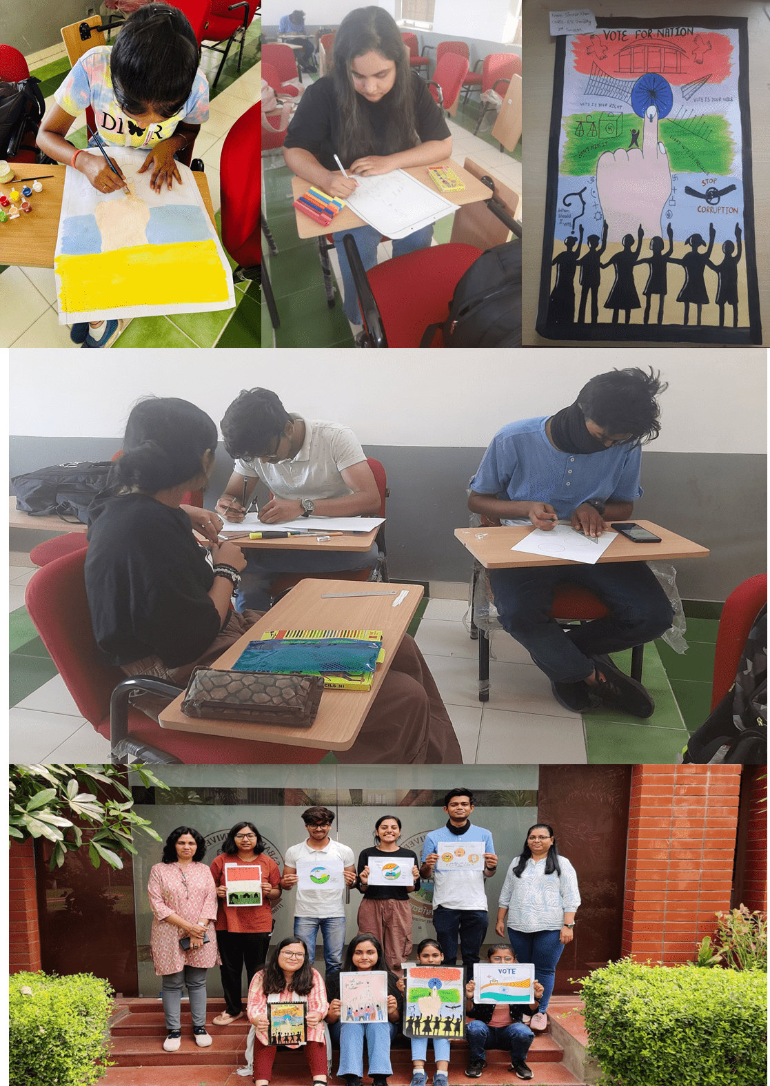 Drawing Competition Organized by Sabarmati University: 02/03/2024 ...